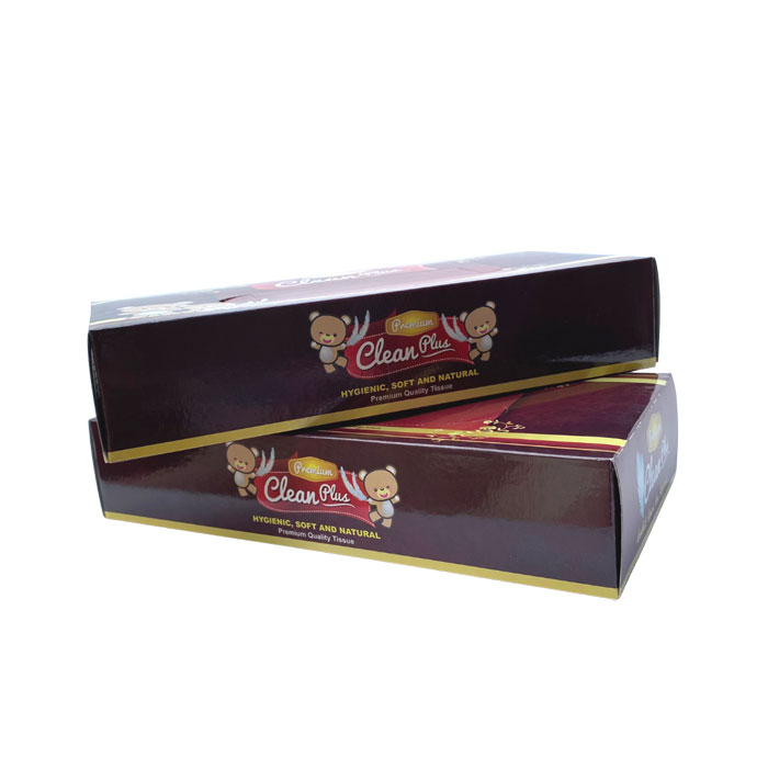 Clean Plus Box Tissue Beruang 100’S – Clean Plus