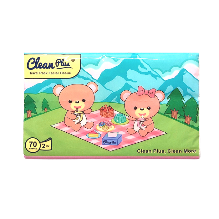 Clean Plus Travel Pack Tissue 70’s – Clean Plus