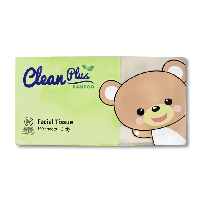 Clean Plus Bamboo Softpack Tissue 150’s – Clean Plus